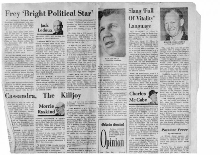 Congressman Lou Frey, Jr. – Lou Frey Institute